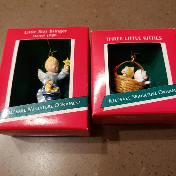 Hallmark | Holiday | Vintage Hallmark Miniature Ornaments | Poshmark